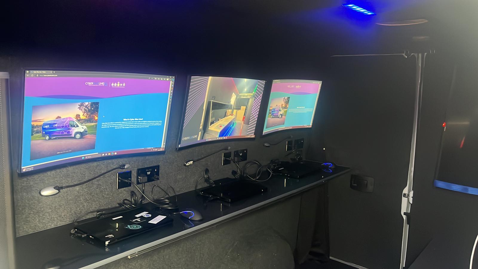 Cyber Blue Line - Home